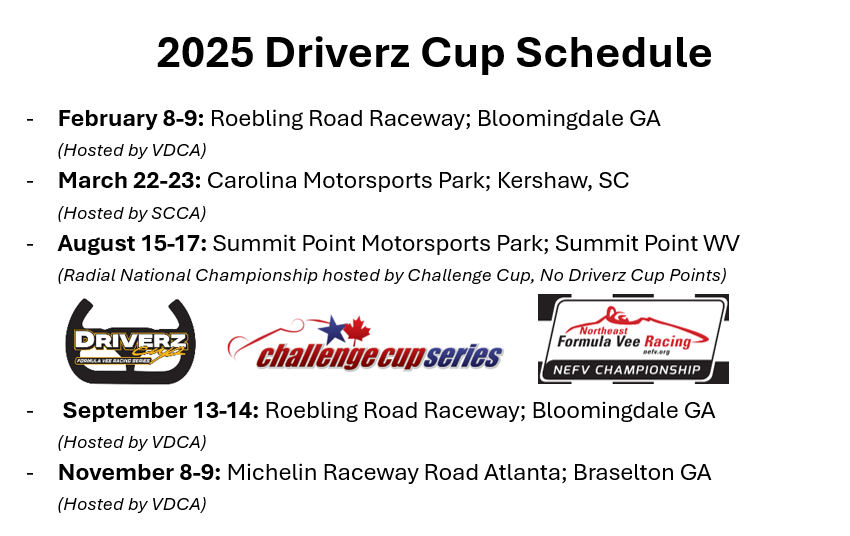 Driverz Cup – Formula Vee Racing Series